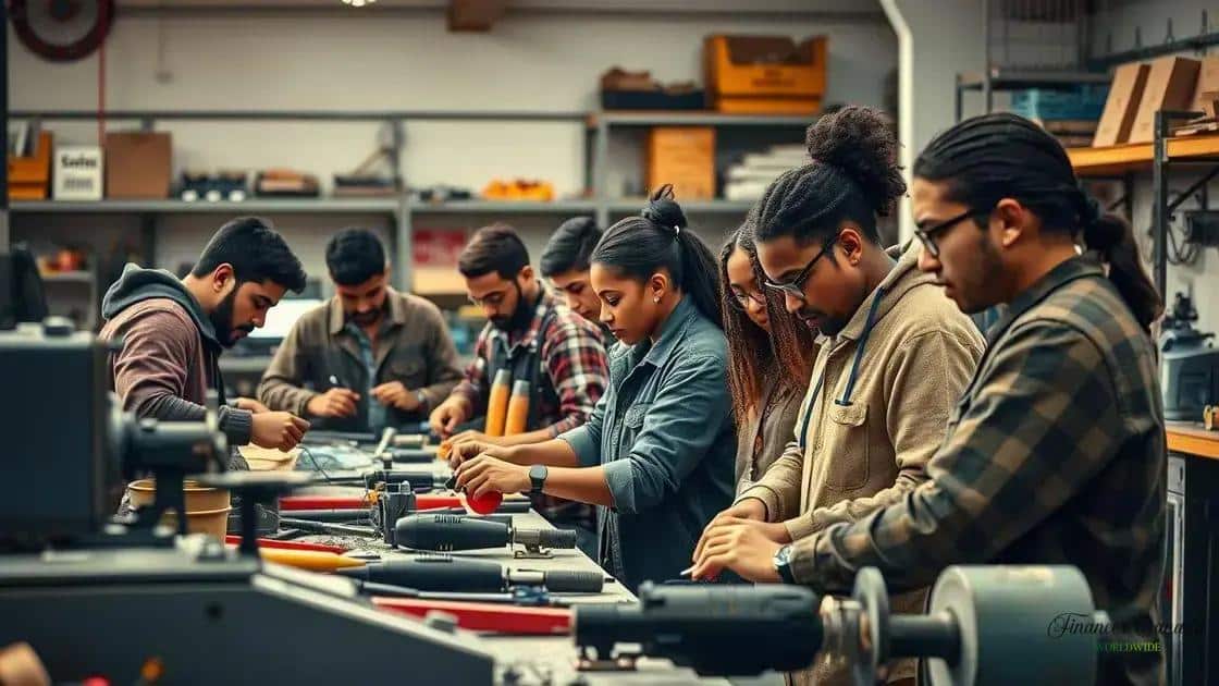 The growth of vocational education and training programs